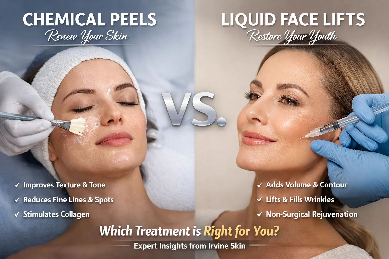 Chemical Peels vs Liquid Facelift: Costs, Results & What Really Works